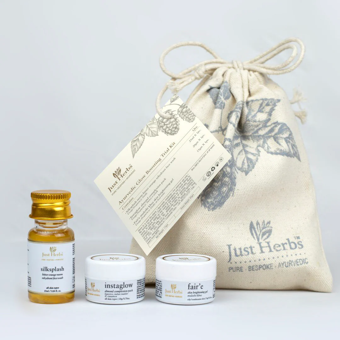 Just Herb Ayurvedic Glow Boosting Trial Kit